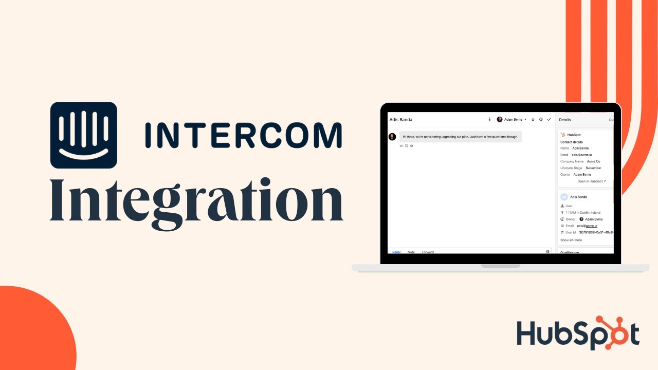 HubSpot & Intercom Integration: Benefits, Features, & How To Get Started
